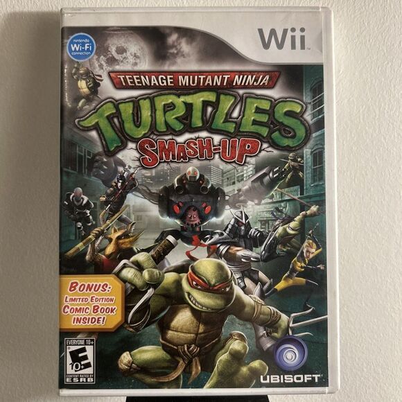 Video Games & Consoles | Teenage Mutant Ninja Turtles Smash Up Nintendo Wii | Poshmark
